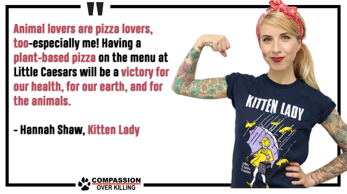 “Kitten Lady” Hannah Shaw Speaks Out for Baby Cows Too - Animal Outlook